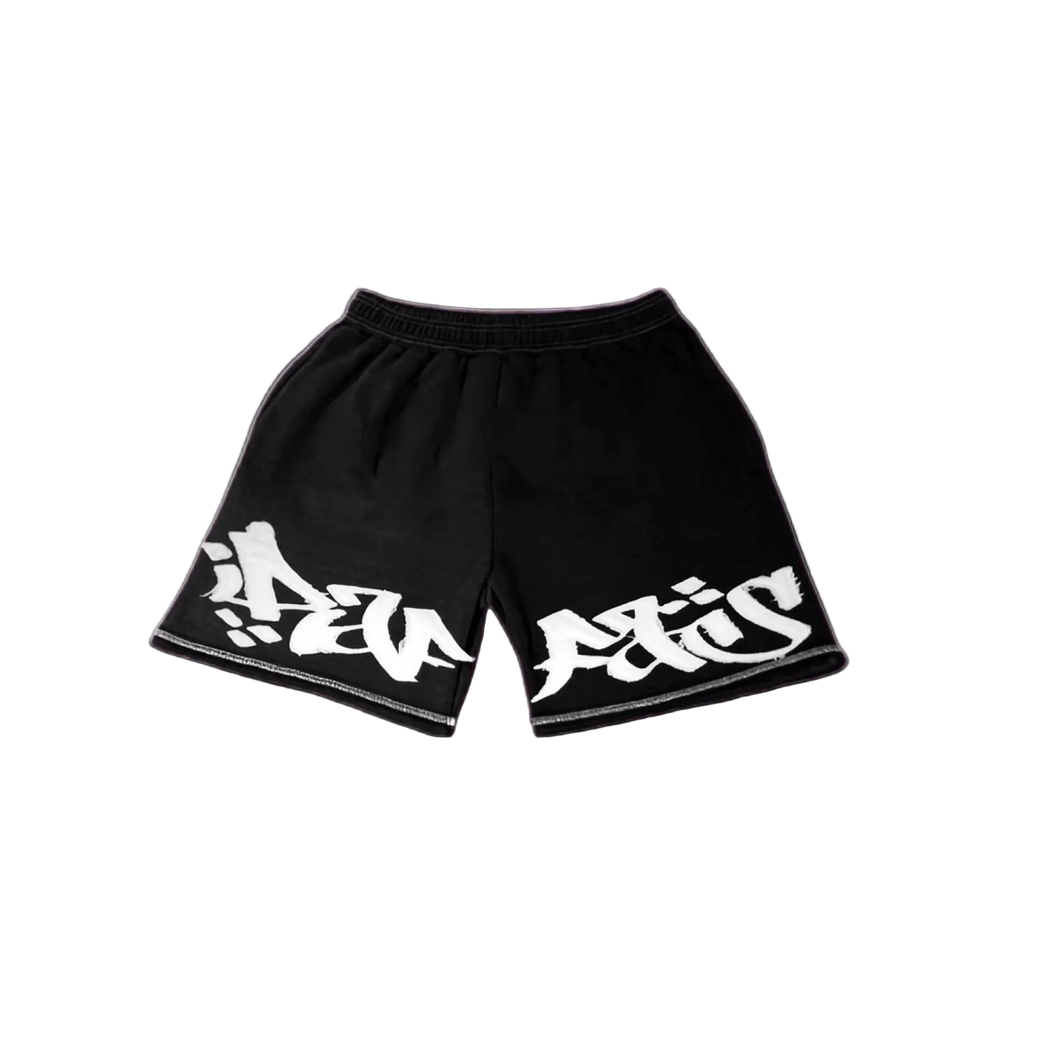 [black] heavyweight ‘arabic’ shorts. – raffa's